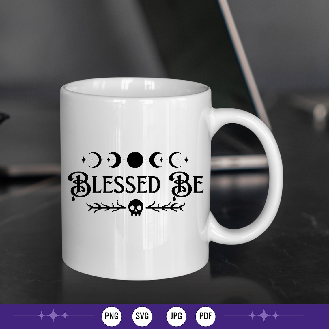 Blessed Be SVG | Pagan SVG | Witchcraft SVG | Wicca Cut Files | Cricut ...