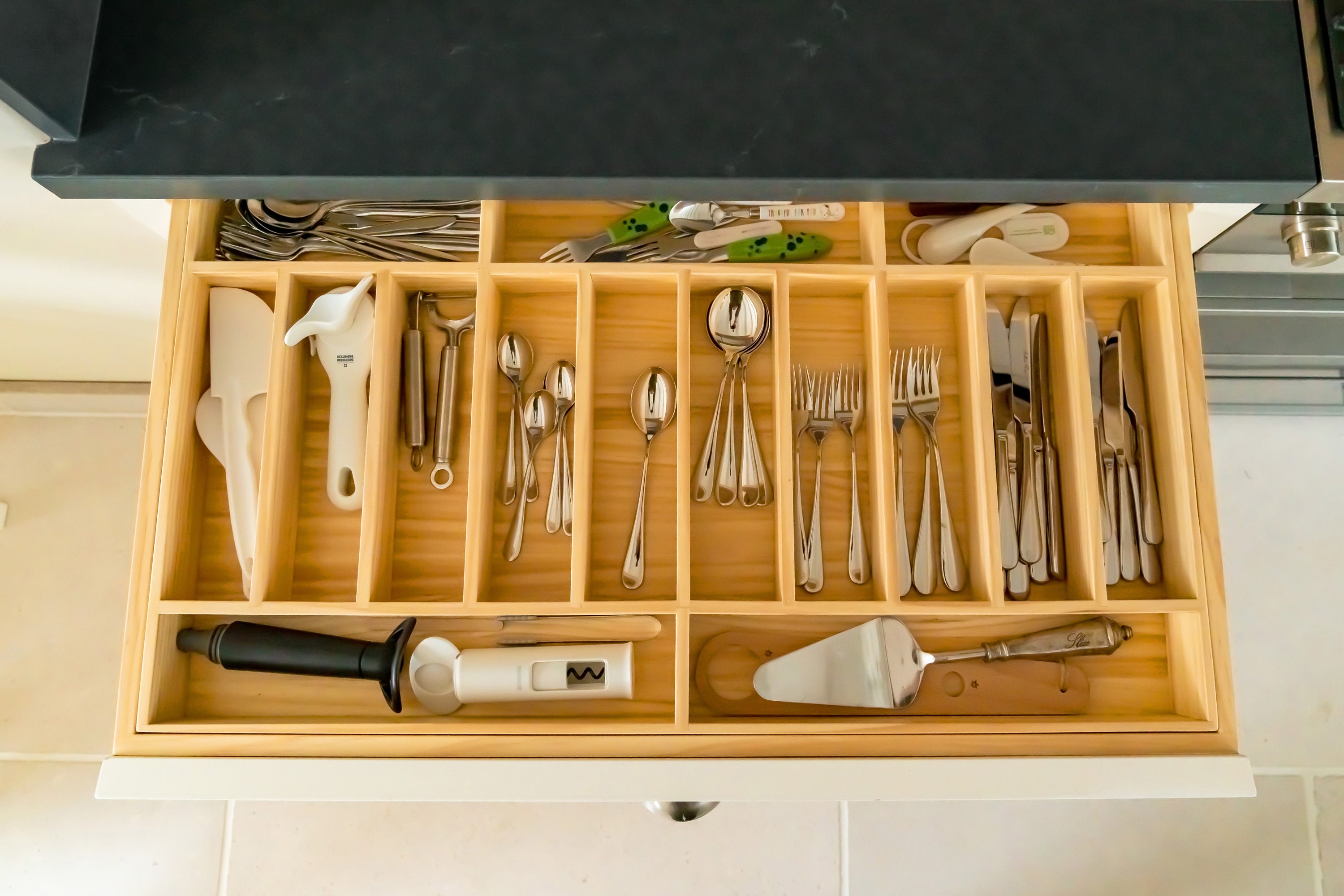 Custom Cutlery Trays. Bespoke, Handmade to Order. Drawer Organisers ...