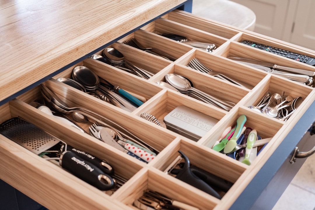 Custom Cutlery Trays. Bespoke, Handmade to Order. Drawer Organisers ...