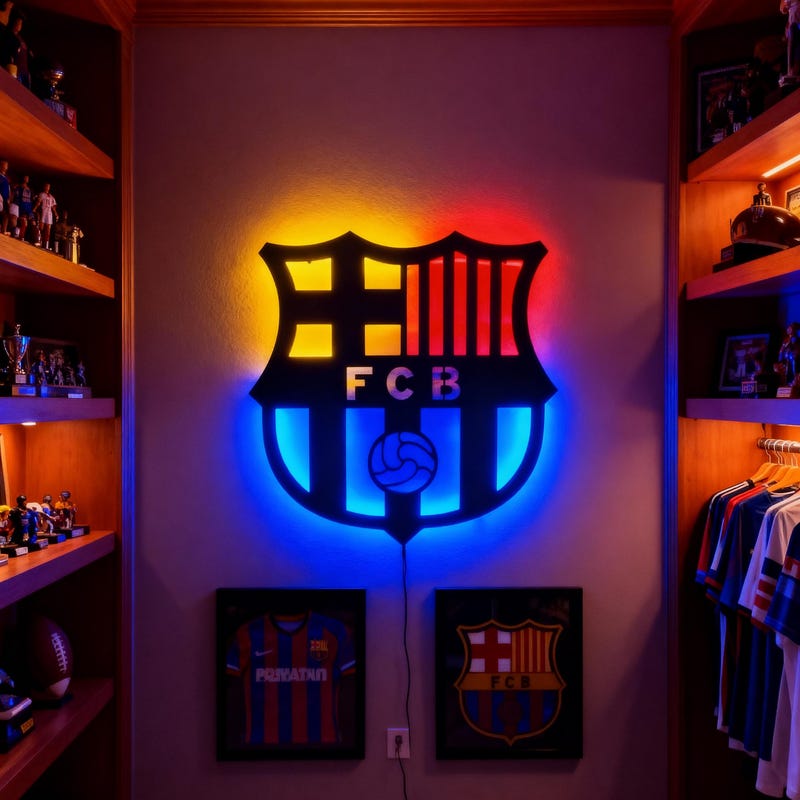 Fc Barcelona Decor - Etsy
