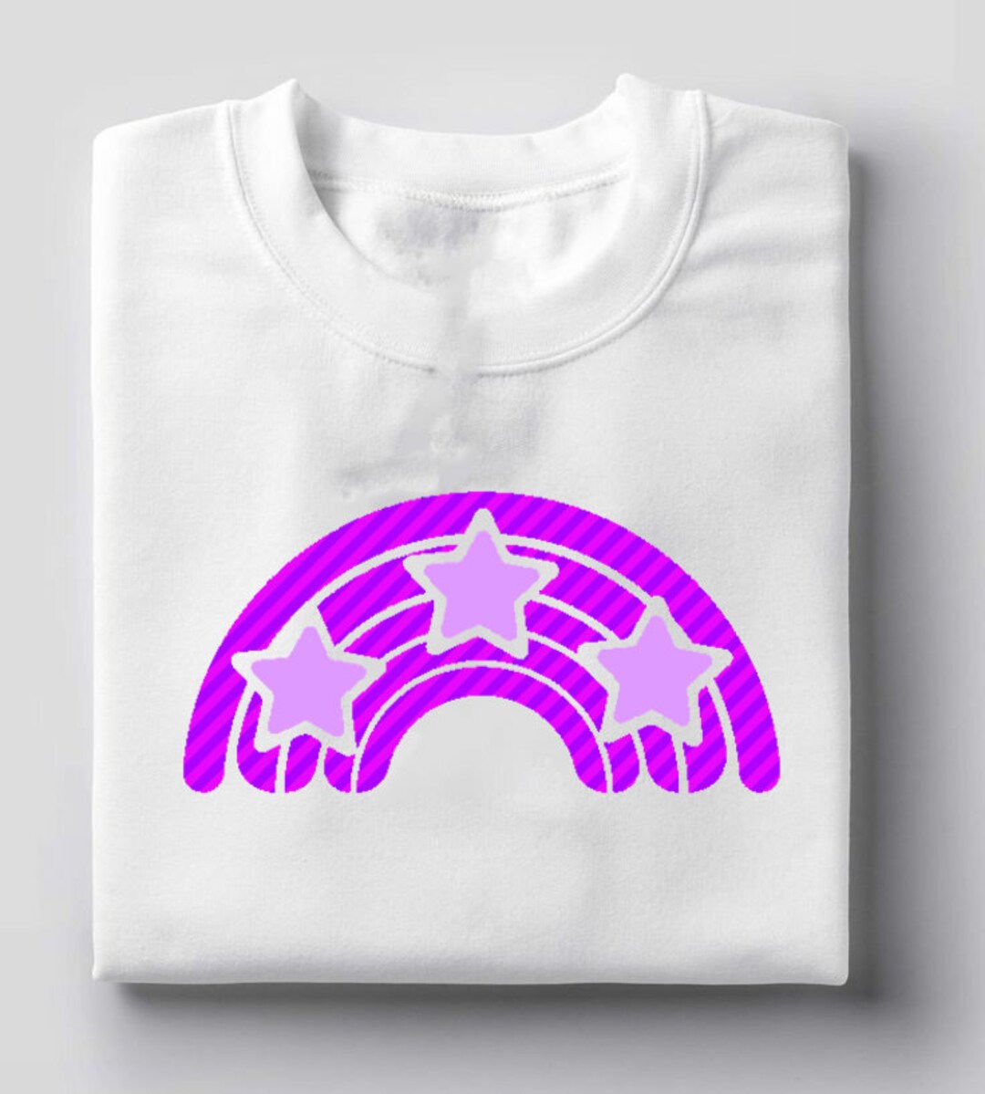 Pink Rainbow SVG File - Etsy