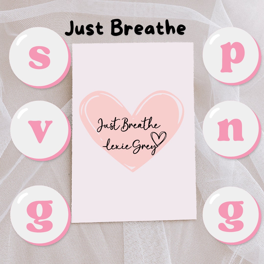 Lexie Grey Quote SVG File - Etsy