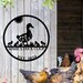 Custom Duck Quack House Metal Sign, Personalized Duck Farm Sign, Duck ...