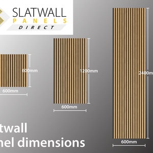 OAK Slatwall Panels (real Wood Veneer) Acoustic Slat Wall Panels Wall ...