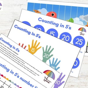 Counting in 5s MEGA Printable Teaching Resource Pack, Digital Download ...