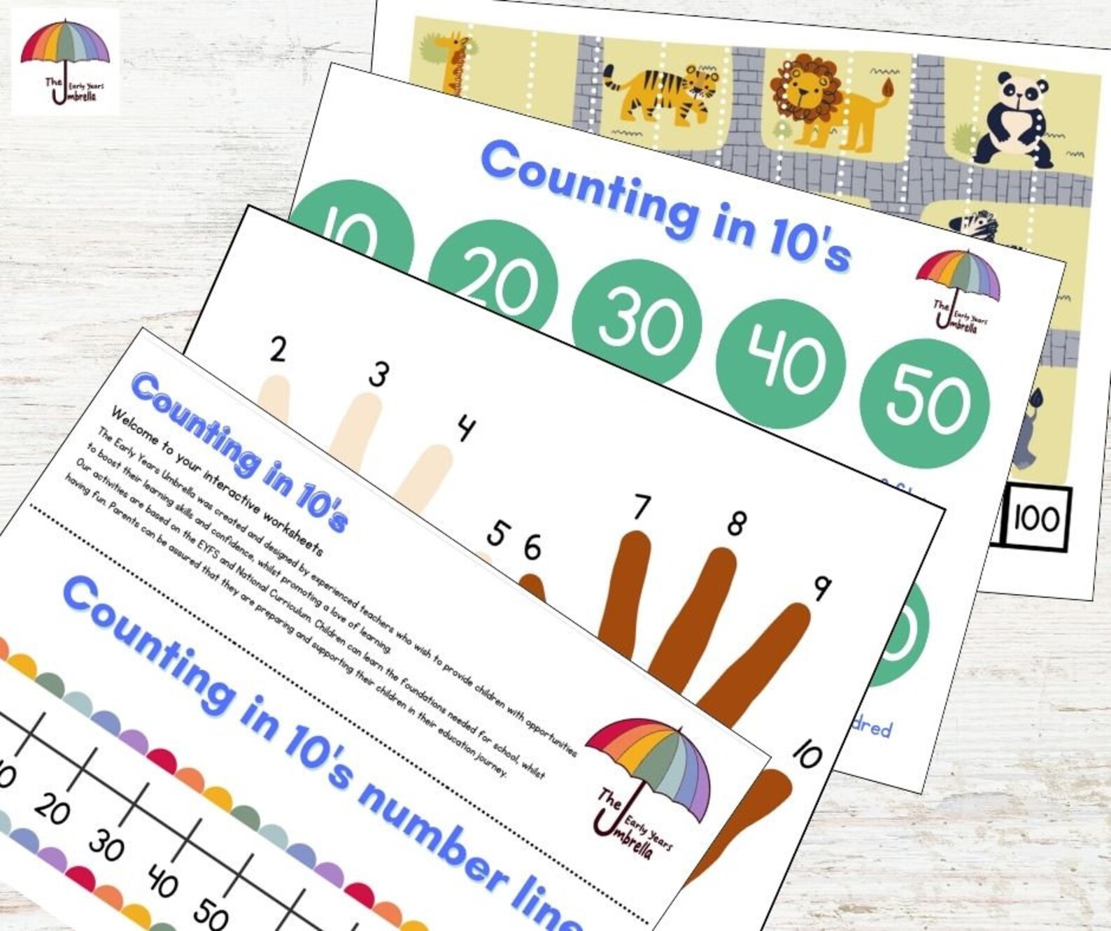 Counting in 10s MEGA Printable Teaching Resource Pack, Digital Download ...