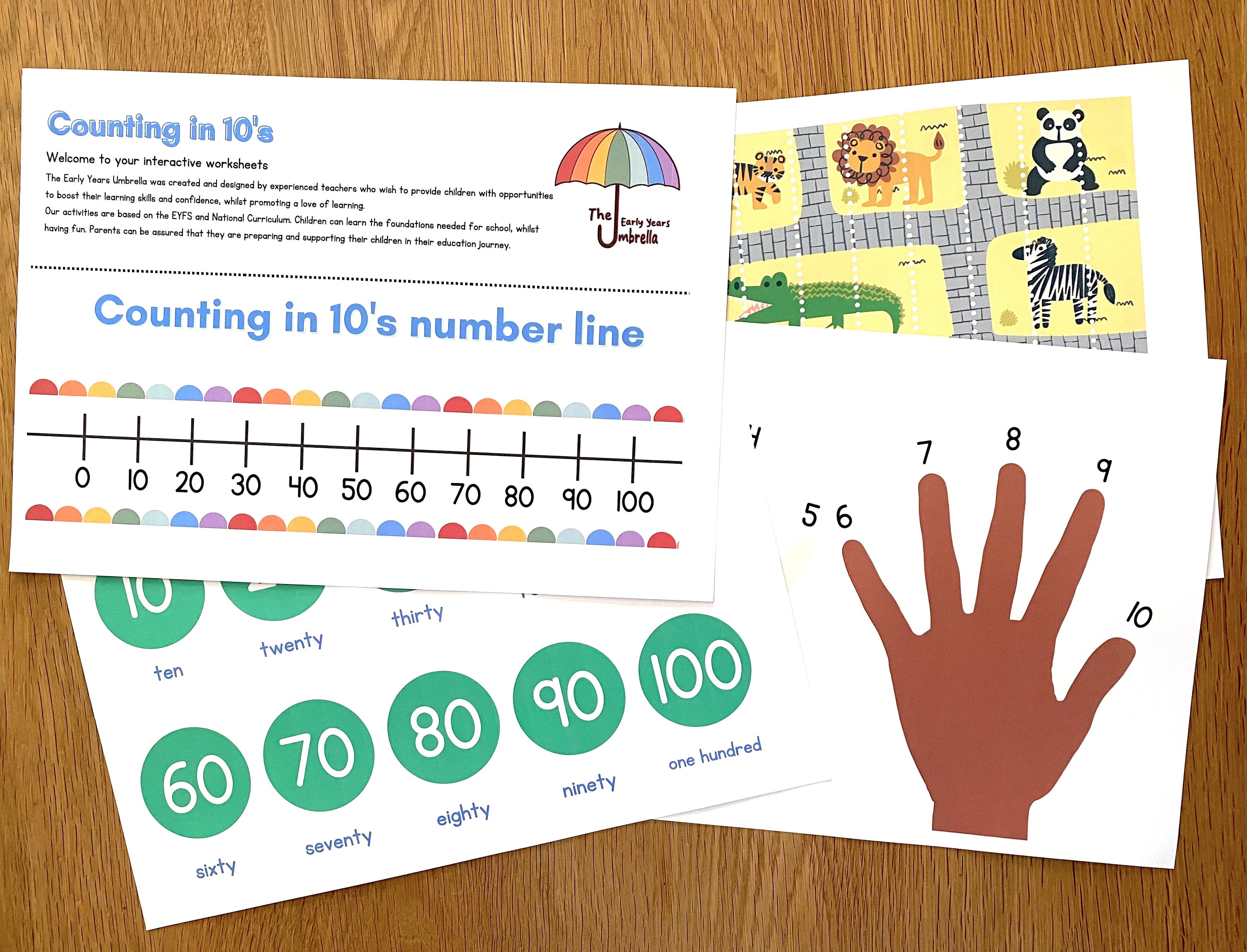 Counting in 10s MEGA Printable Teaching Resource Pack, Digital Download ...