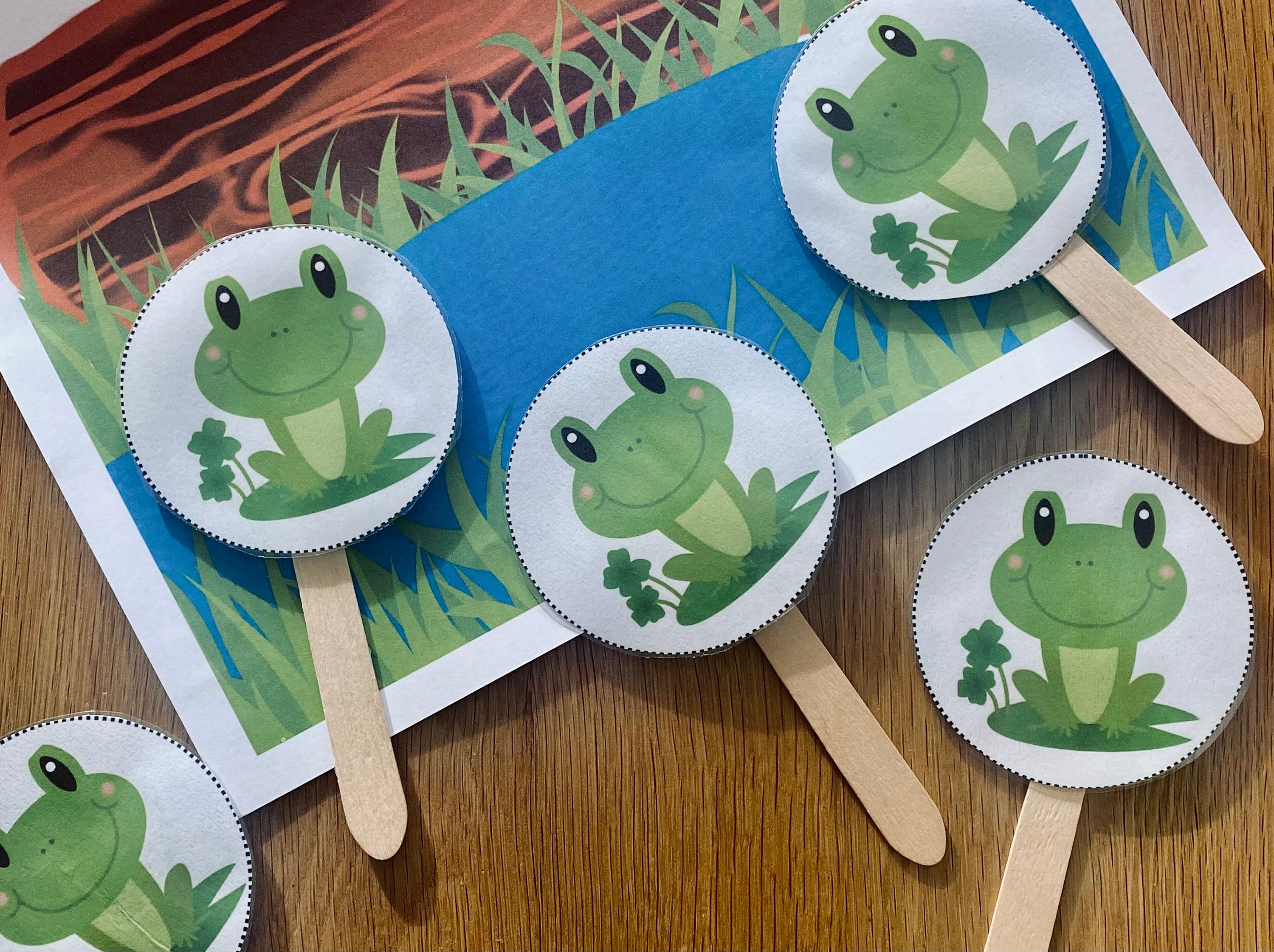 5 Little Speckled Frogs MEGA Printable, Nursery Rhyme,learning Activity ...