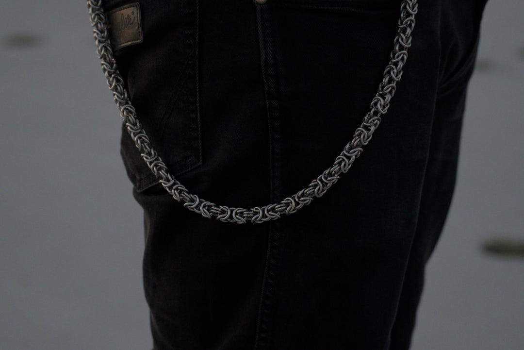 Welded Byzantine Wallet Chain - Etsy