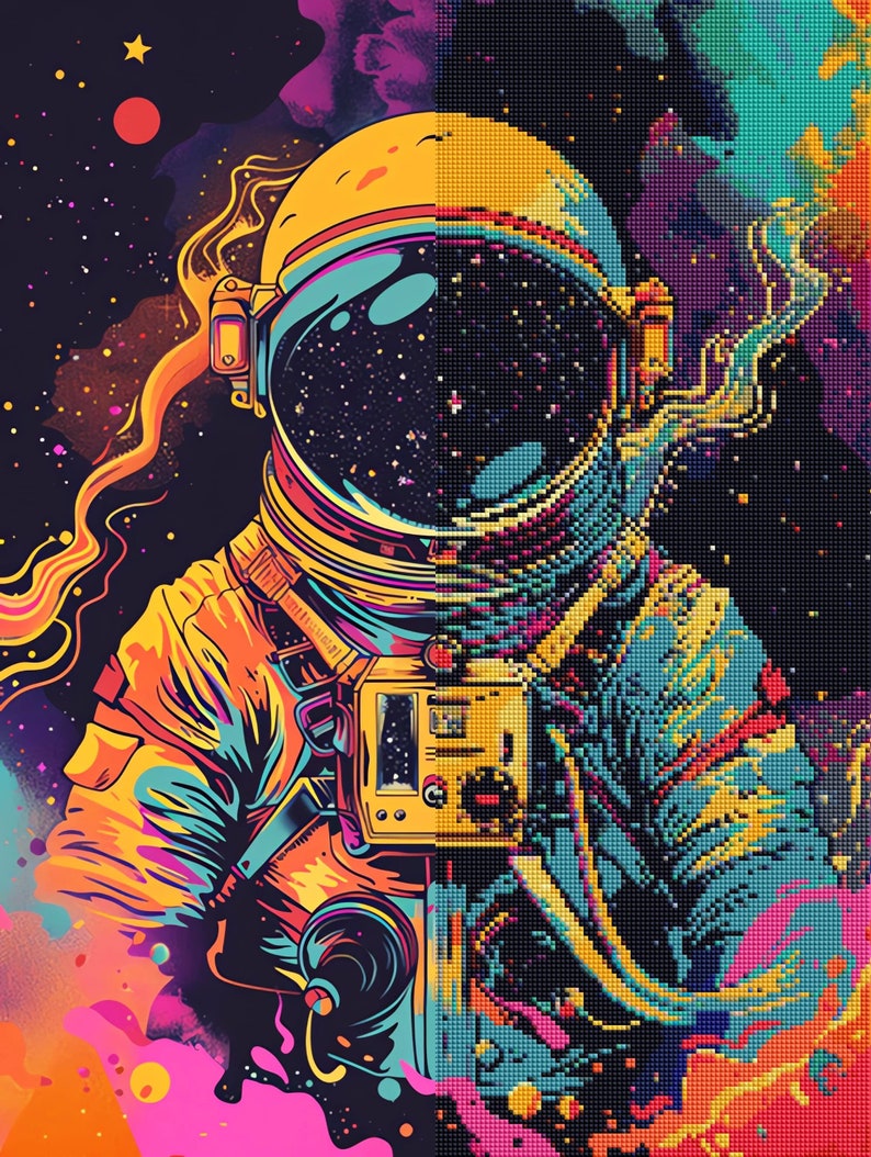 5D Diamond Painting, Full Drill Diamond Painting Kit for Adult, DIY ...