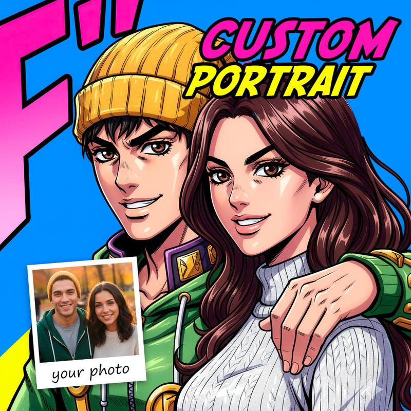 Jojo Bizarre Adventure Art - Etsy