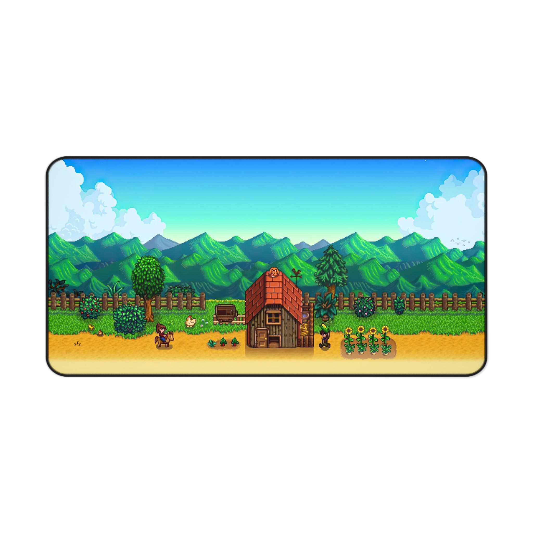 Stardew Valley Farm Desk Mat - Gaming Mouse Pad XXL, Gaming Desk Pad ...