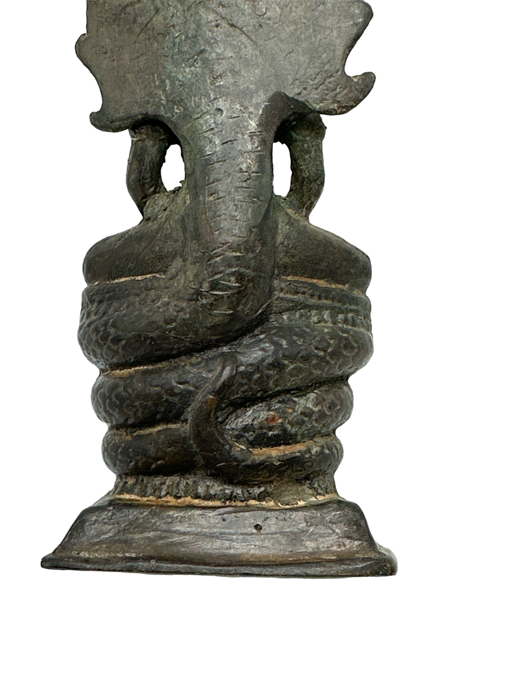 Antique Thailand Amulet Phra Nakhonprak Naga Guardian , Placed on ...