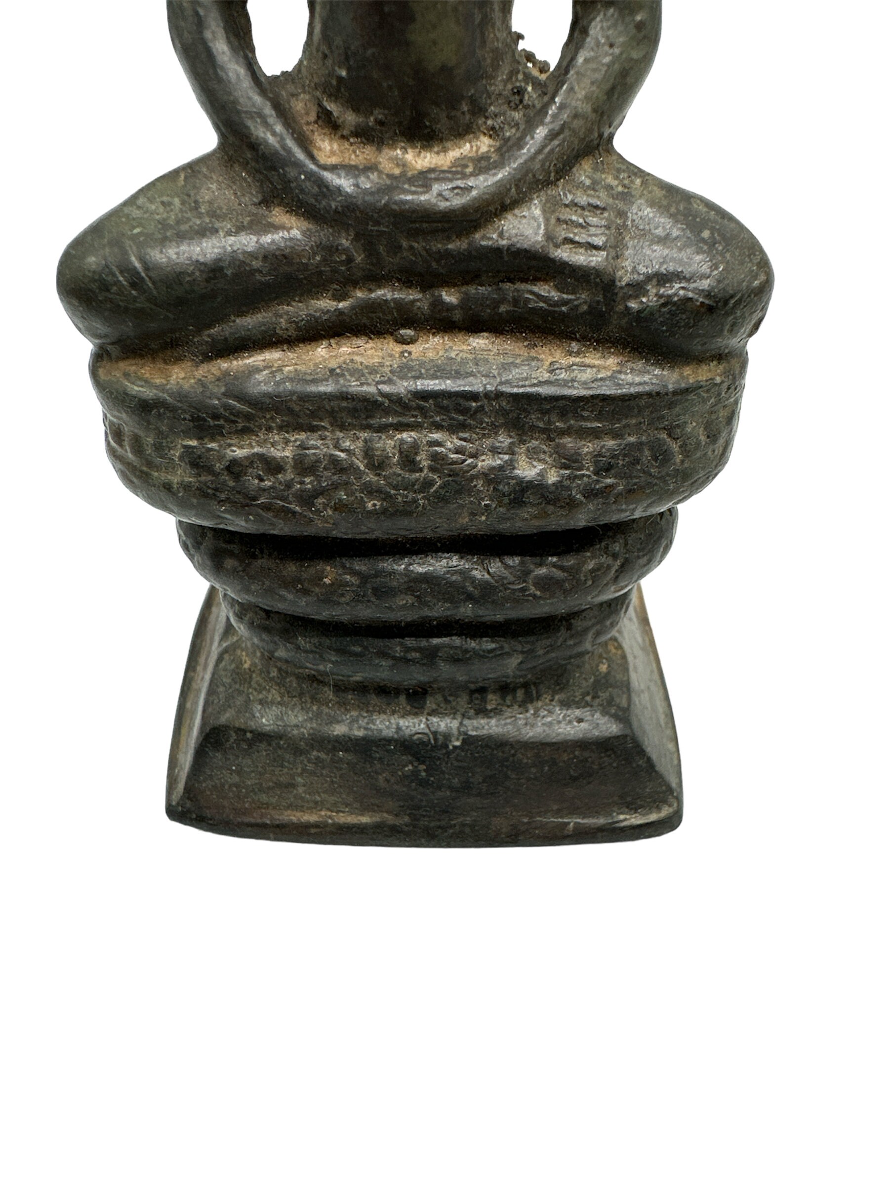 Antique Thailand Amulet Phra Nakhonprak Naga Guardian , Placed on ...