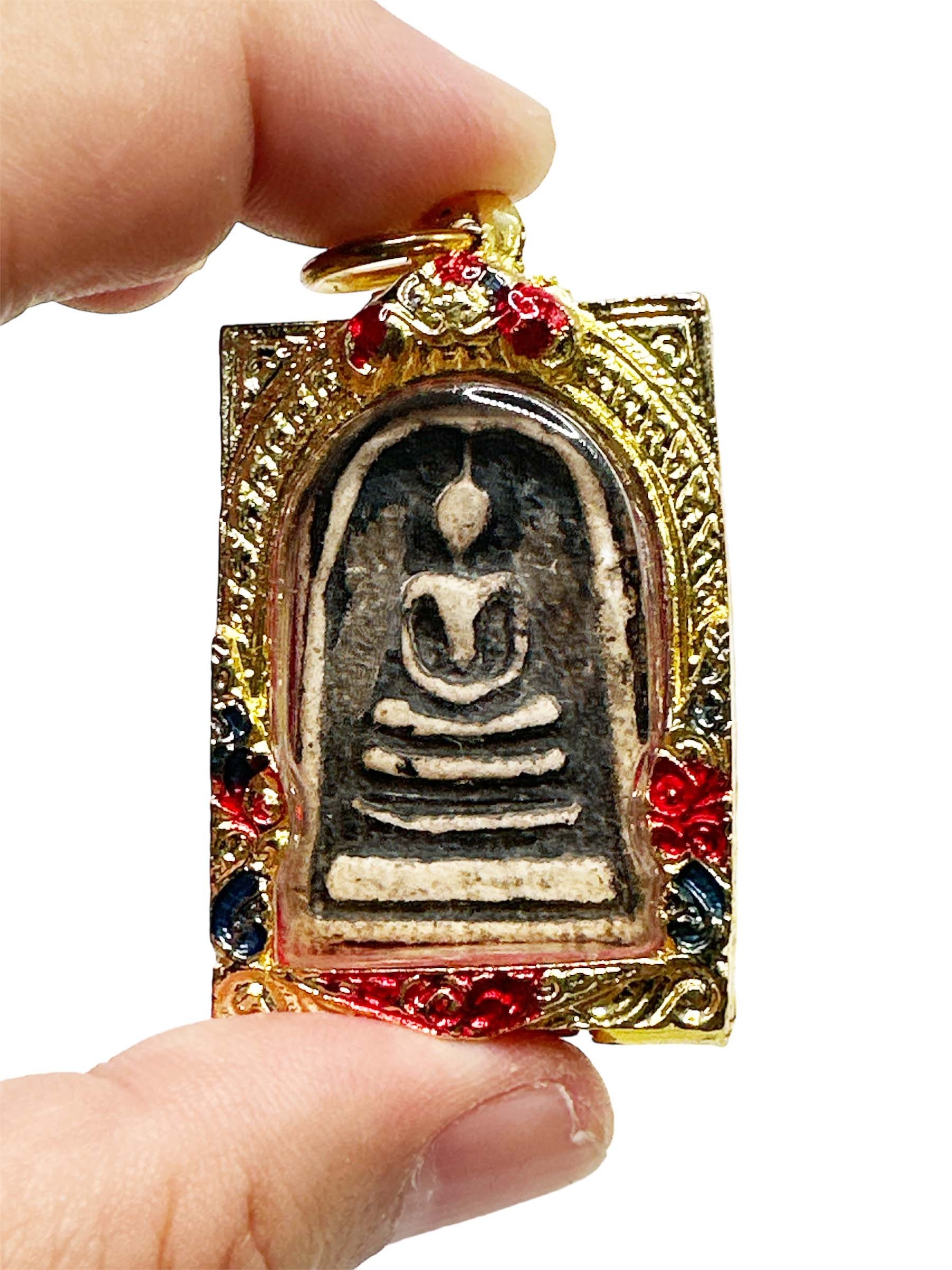 Antique Thai Amulets: Buddha Somdej, Wat Rakhang, Kes Talusum Print ...