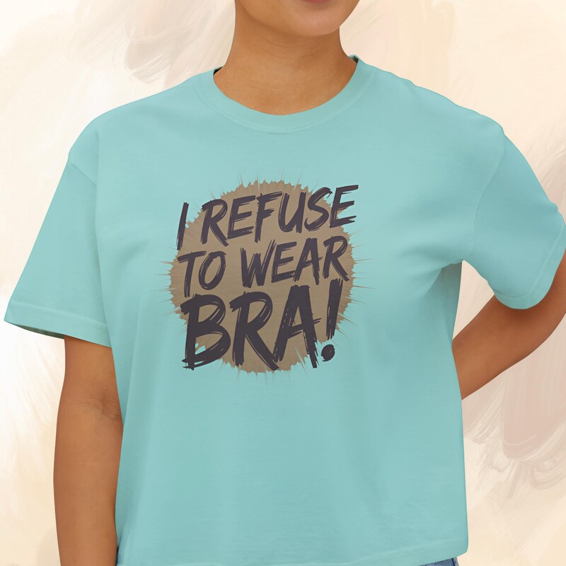 Braless Tshirt - Etsy