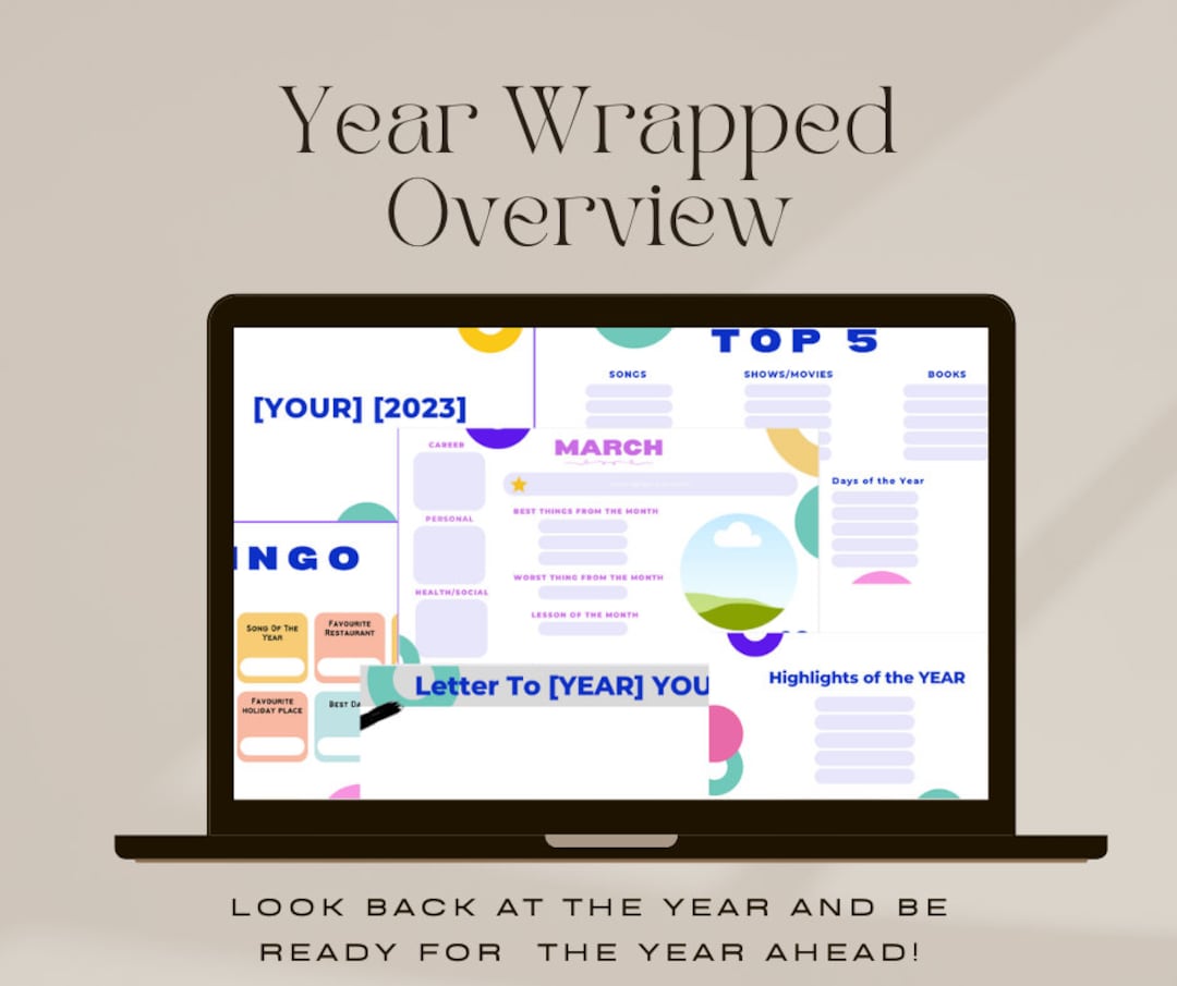 Yearly Wrapped Overview - Etsy
