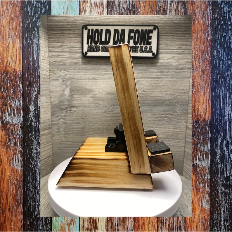 Believe Custom Adjustable Phone Holder. Graphics Drawn, Engraved and ...