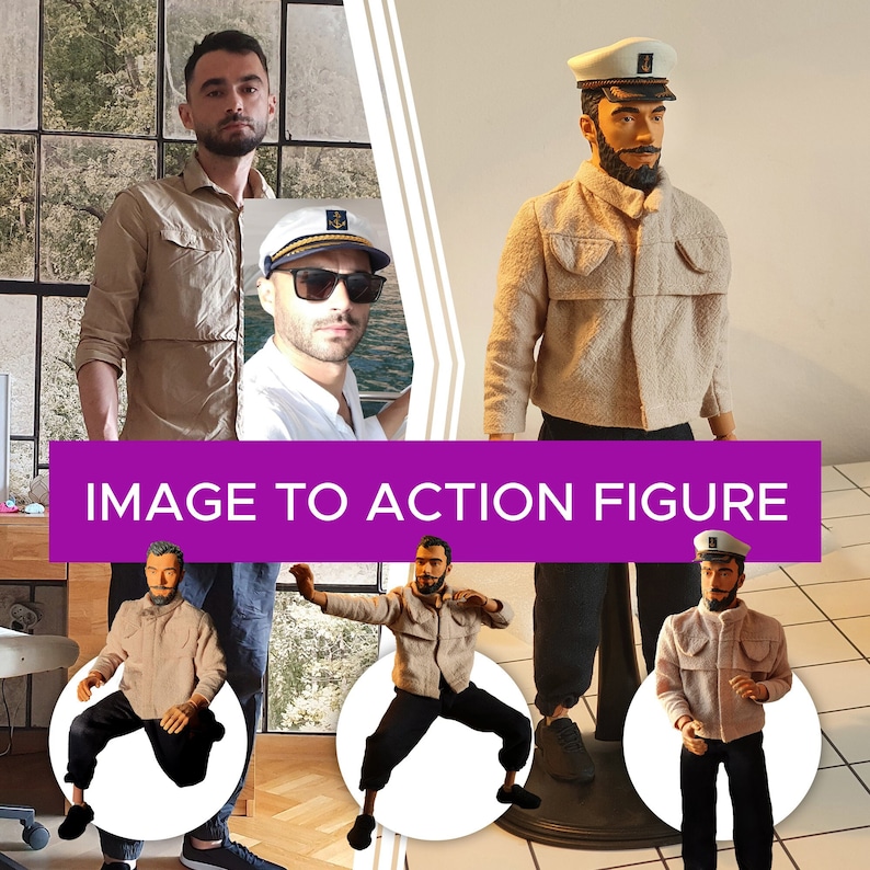 Custom Action Figure Personalized Collectible Custom Gift - Etsy