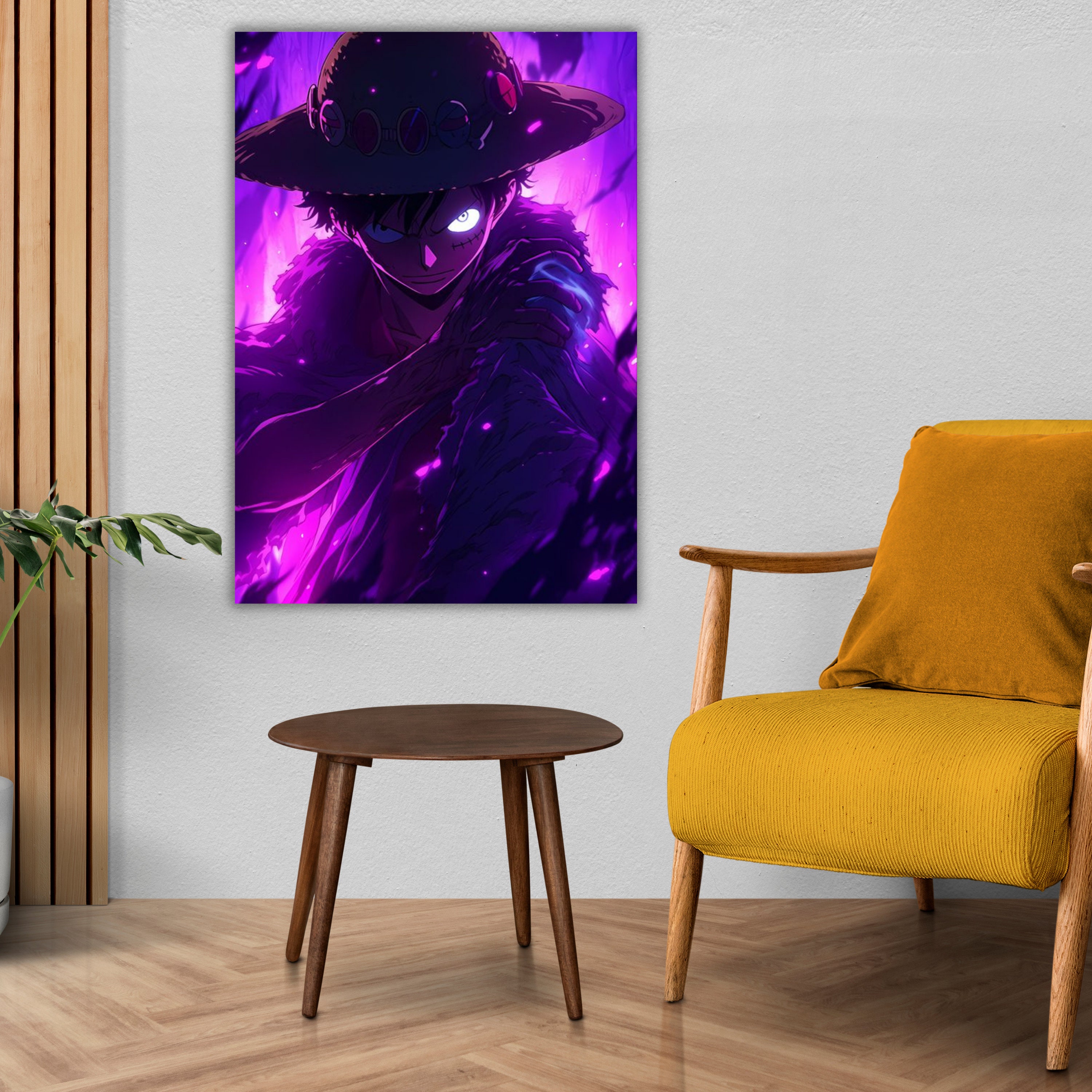 Luffy Wall Art, Canvas Print, One Piece Anime Decor, Manga Poster, Gift ...