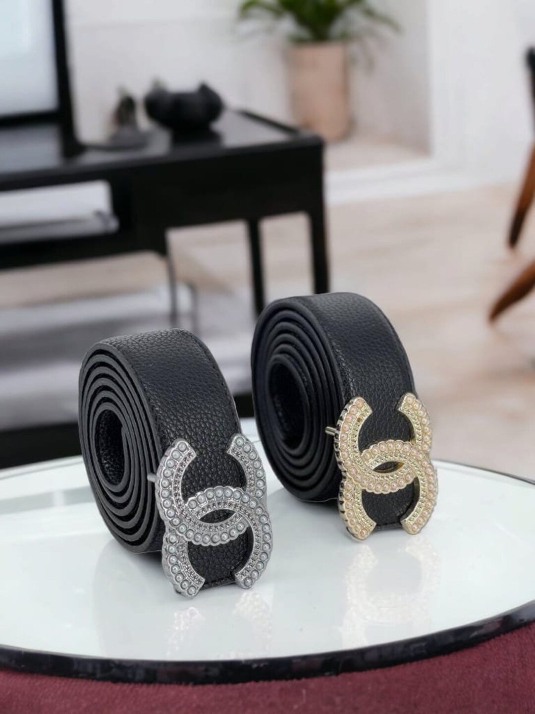 Chanelbelt Unisex Belt Men Belt Women Belt Leather Belt Buckle Belt ...