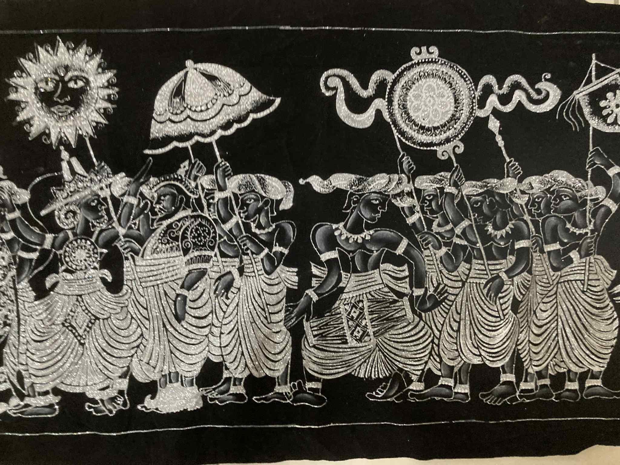 Kandy Esala Perahera Wall Art,sri Lanka Traditional Festival Decor ...