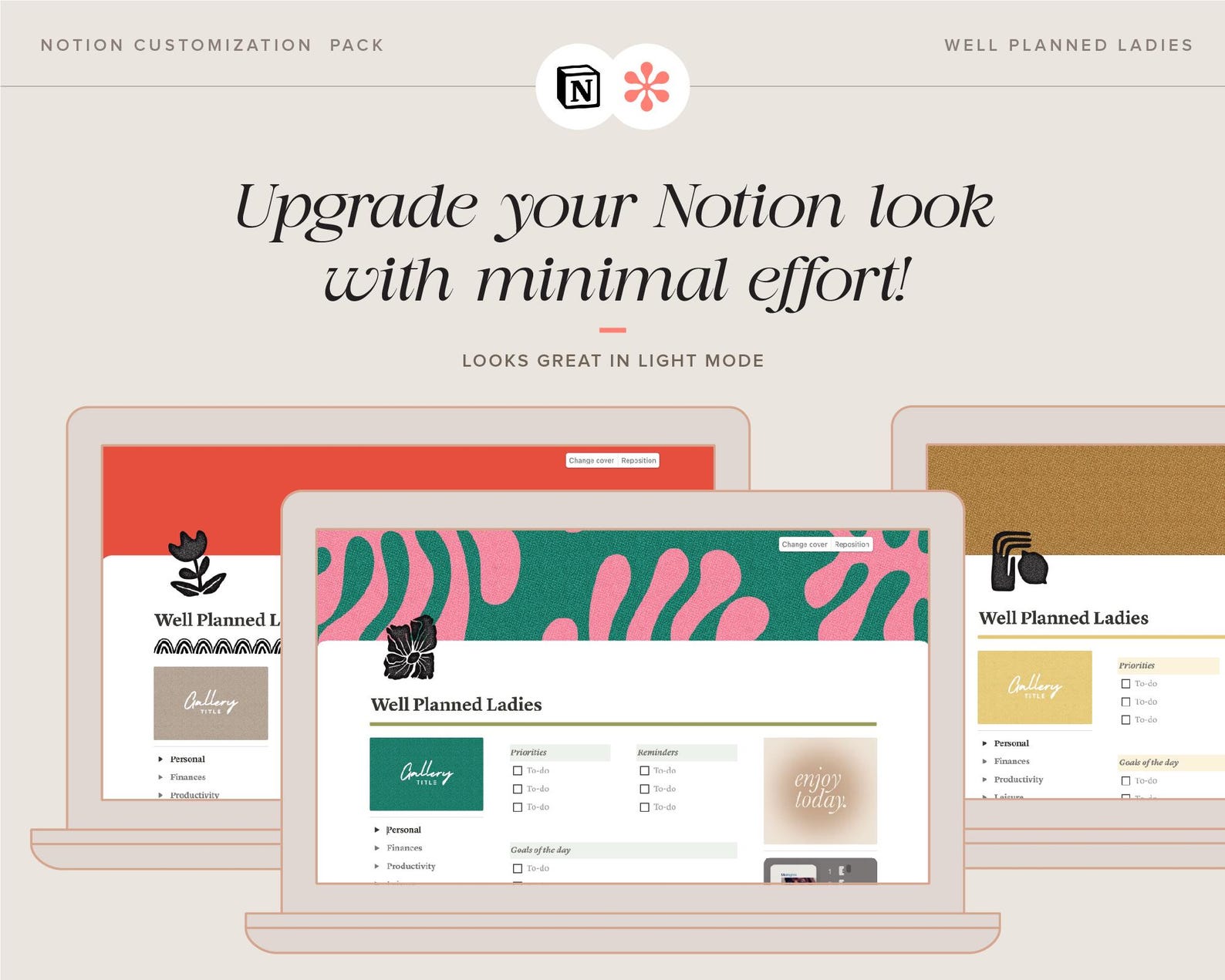 Notion Icon for Notion Template, Notion Cover, Notion Customization Bundle, Notion Aesthetic ...