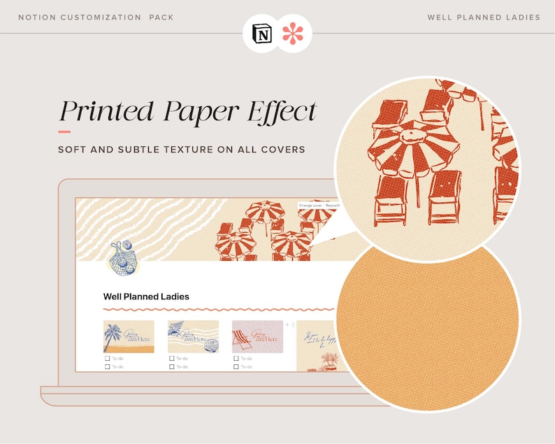 Aesthetic Notion Template for Student Planner Icon, Notion Girl Power ...