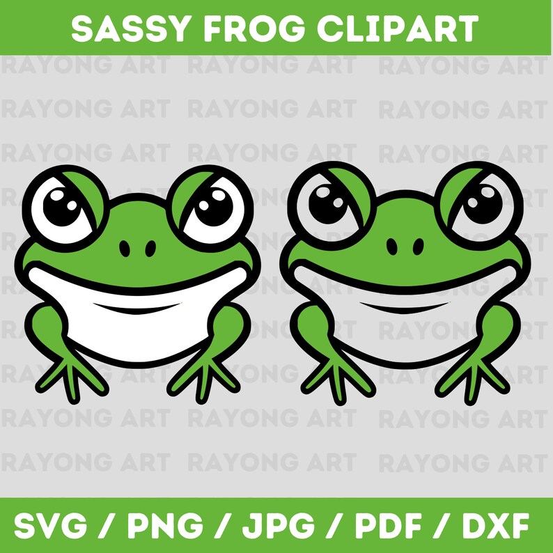 Sassy Frog SVG, Toad Svg, Cute Frog Svg, Frog Clipart, Frog Files for ...