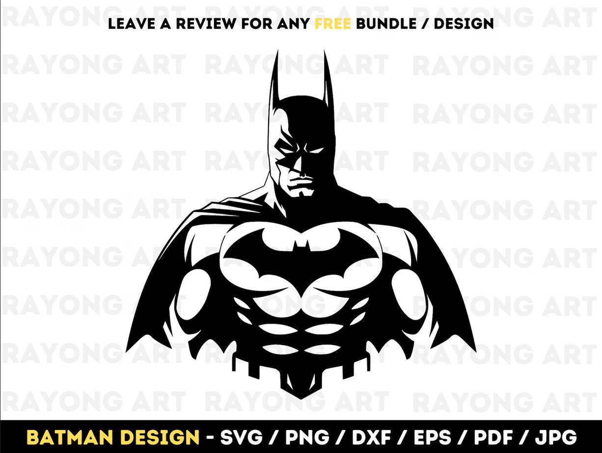 Batman SVG Bundle, Joker & Batman Silhouette Bundle, Batman Mask SVG ...