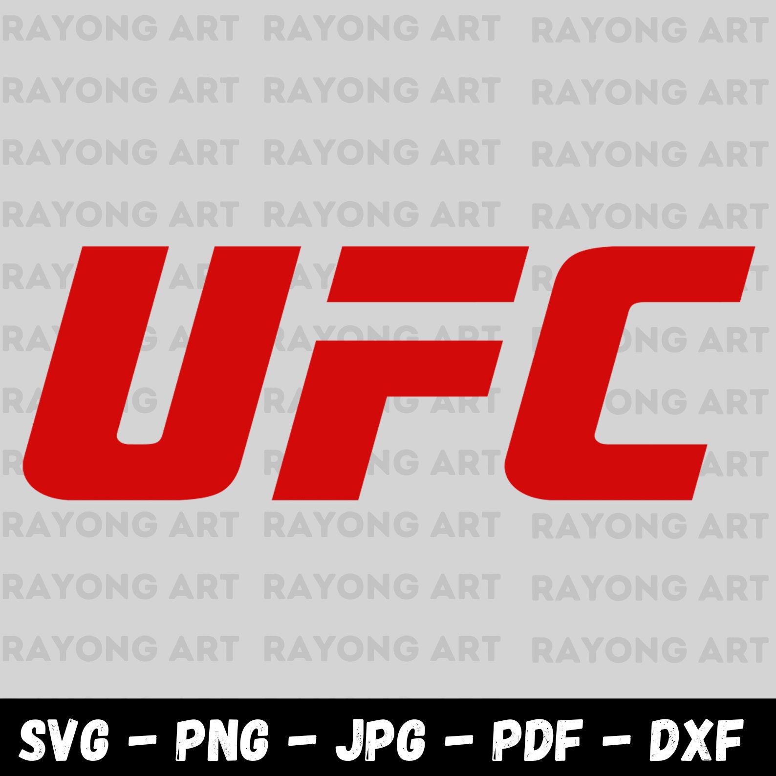 Ufc Logo SVG MMA Svg UFC svg Digital Clipart Svg Png Dxf Pdf Jpg - Etsy ...