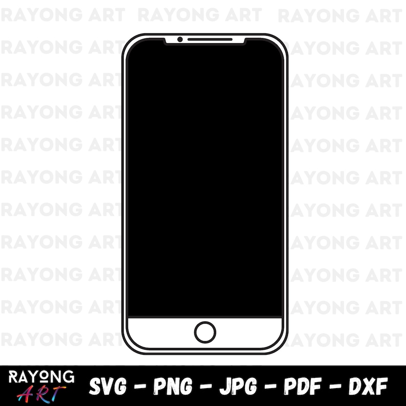 Mobile Phone SVG Phone SVG Smartphone Svg Svg Cut Files for Cricut ...