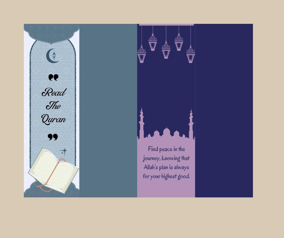 Printable Islamic Book Marks, Islamic Quotes, Printable Reading Gift ...