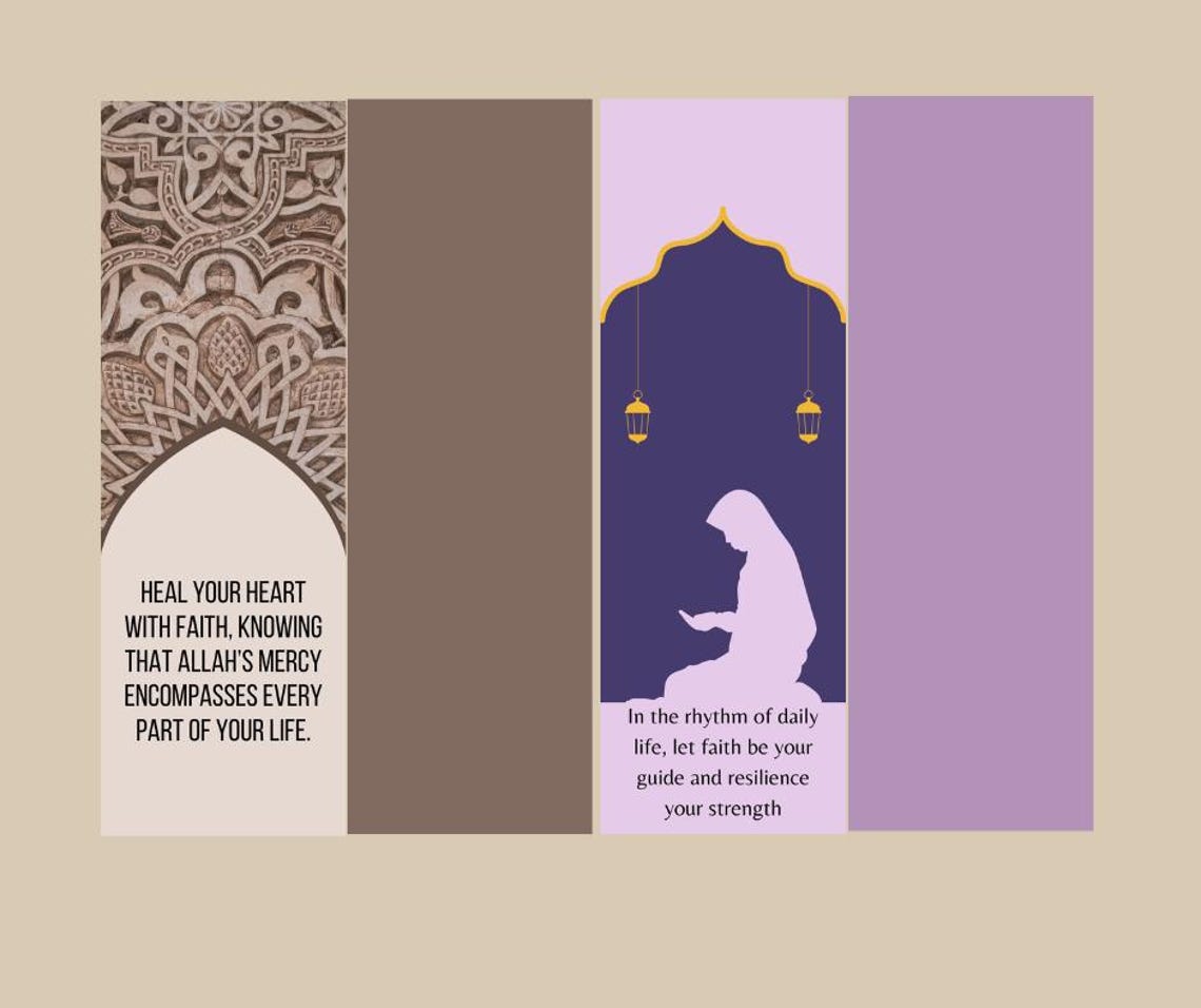 Printable Islamic Book Marks, Islamic Quotes, Printable Reading Gift ...