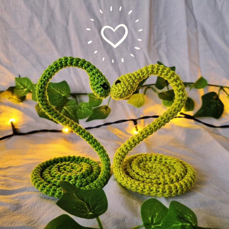 Snake Crochet - Bracelet/novelty Item - Etsy