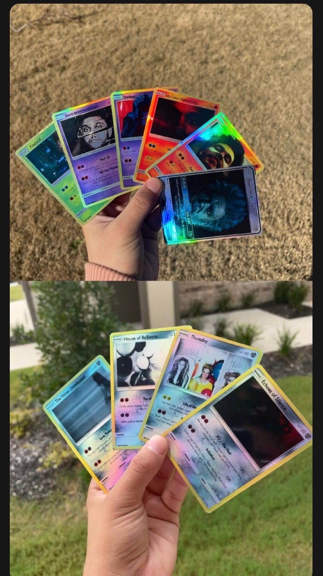 The Weeknd Album/mixtape Bundle Trading Cards - Etsy