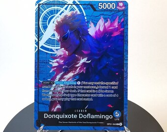 Doflamingo Custom Leader OP01 – Karte One Piece Custom - Hyper-gloss ...