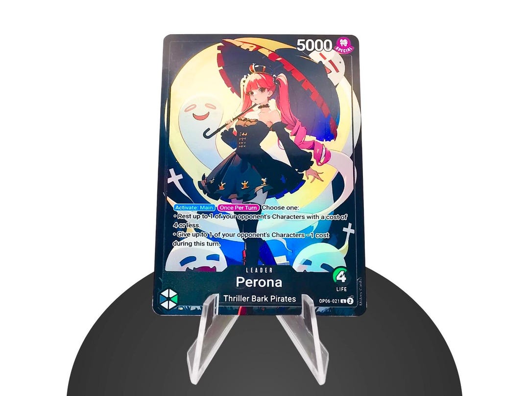 Perona Custom Leader OP06 – Karte One Piece Custom - Hyper-gloss Full ...