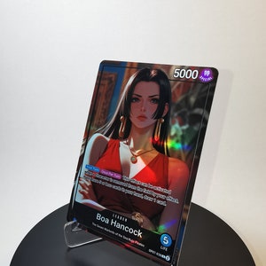 Boa Hancock OP07 Custom Leader – Karte One Piece - Hyper-gloss Full ...