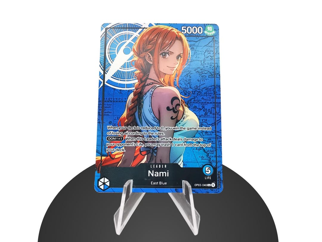 NAMI Custom Leader OP03 – Karte One Piece Custom - Hyper-gloss Full ...