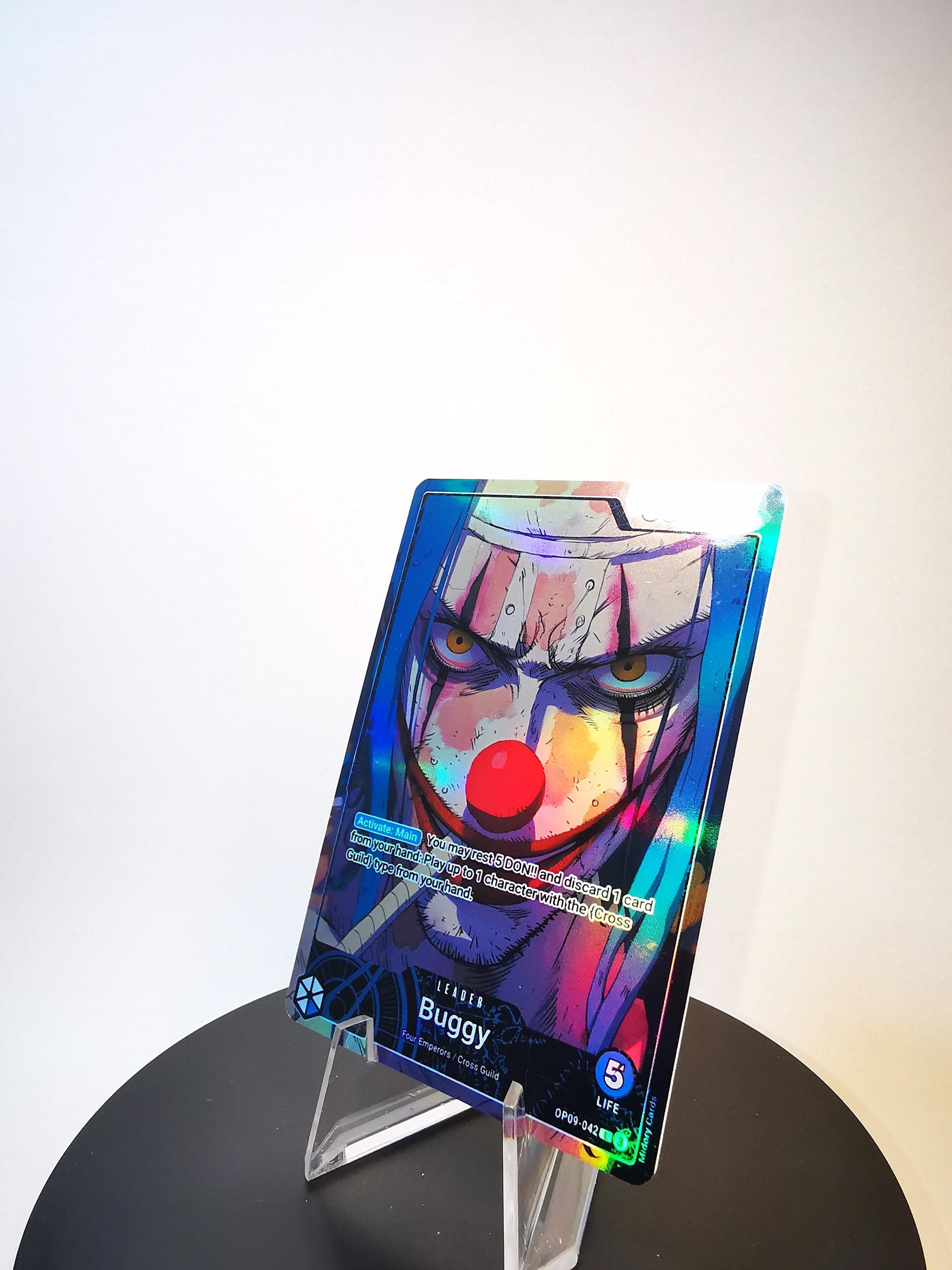 Buggy Custom Leader OP09 – Karte One Piece Custom - Hyper-gloss Full ...