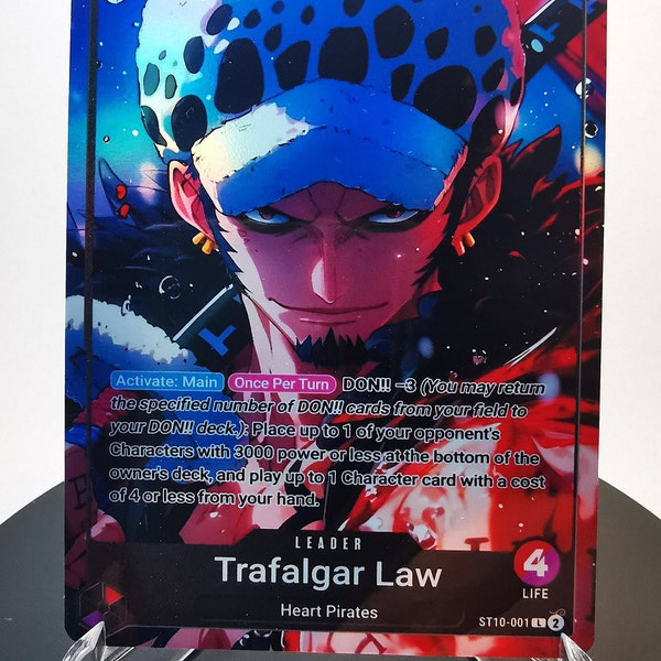 One Piece Leader Law - Etsy