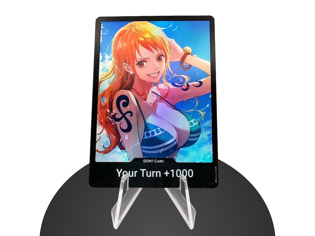 10er Nami DON Set –karte One Piece- Hyper-gloss Full Holo Foil - Etsy