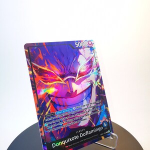 Doflamingo Custom Leader OP01 – Karte One Piece Custom - Hyper-gloss ...