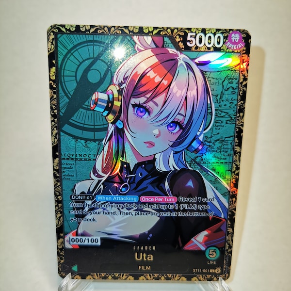 One Piece Custom Leader Cards - Etsy