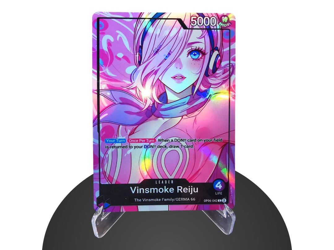 Reiju Custom Leader OP06 – Karte One Piece Custom - Hyper-gloss Full ...