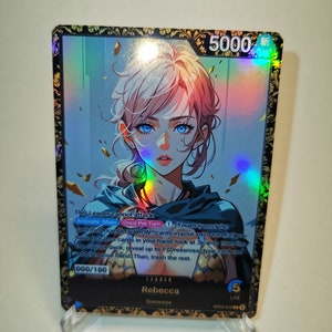 Rebecca Leader LIMITED Champion Edition – Karte One Piece – Custom ...