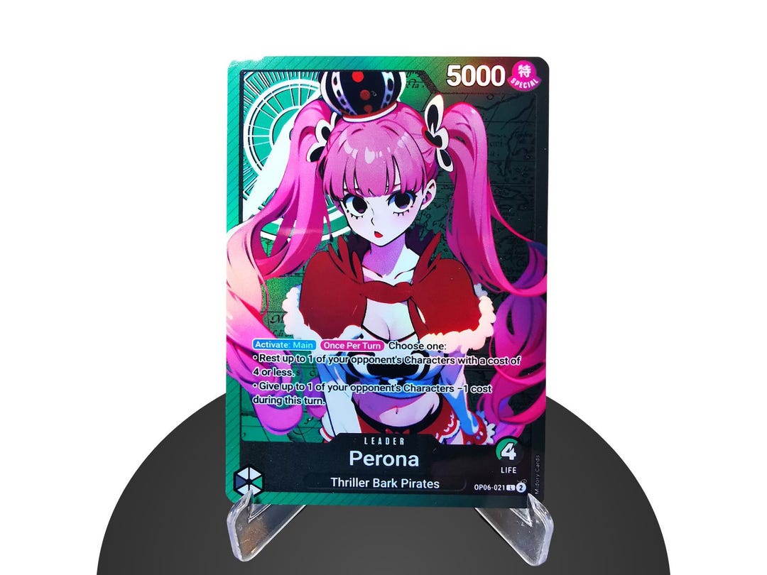 Perona Custom Leader OP06 – Karte One Piece Custom - Hyper-gloss Full ...