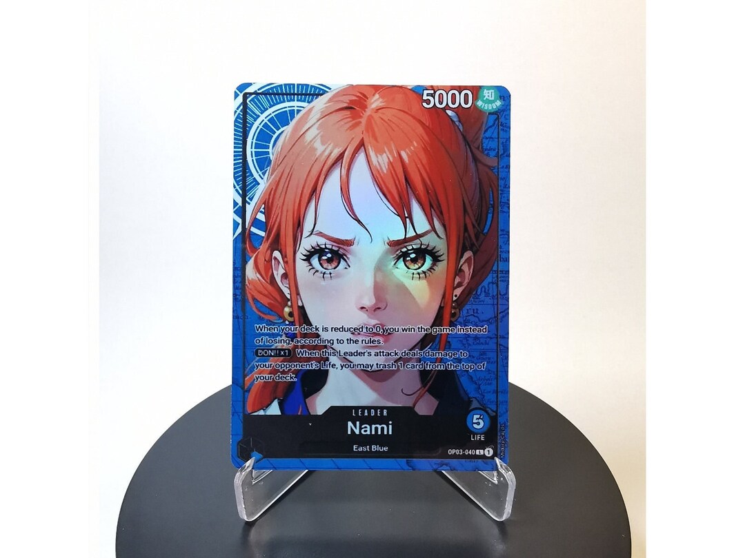 NAMI Custom Leader OP03 – Karte One Piece Custom - Hyper-gloss Full ...