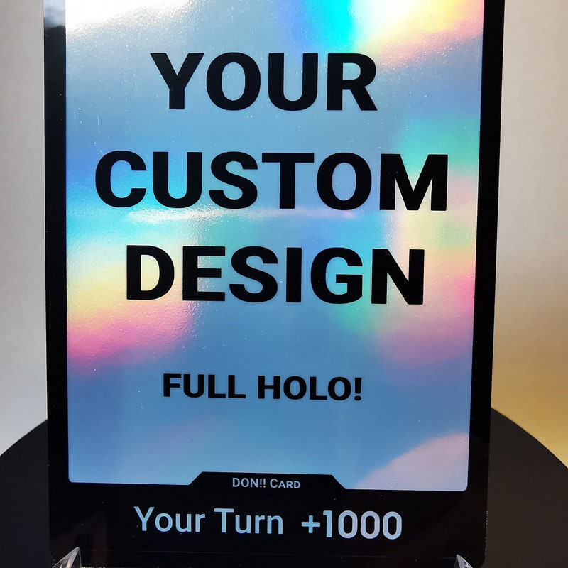 Custom Don One Piece Cards - Etsy